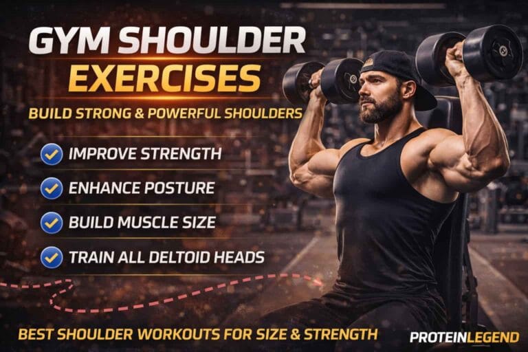 The Best Shoulder Exercises To Build Big Shoulders | Gym Shoulder ...