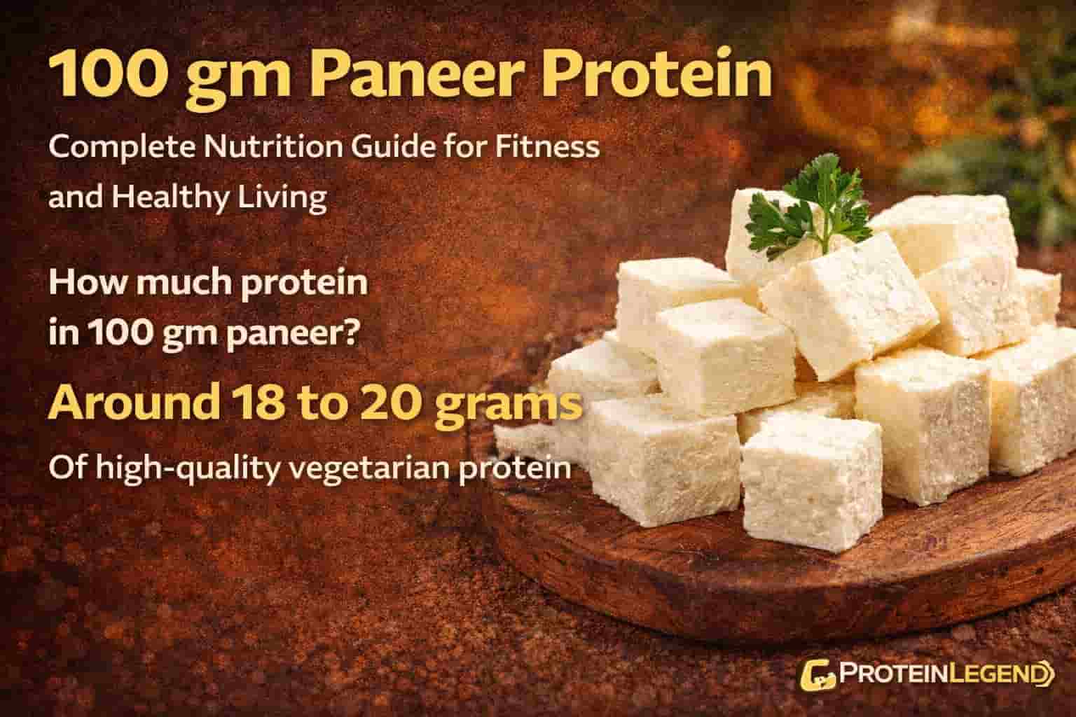 100 gm Paneer Protein – Nutrition Value, Benefits & Fitness Guide